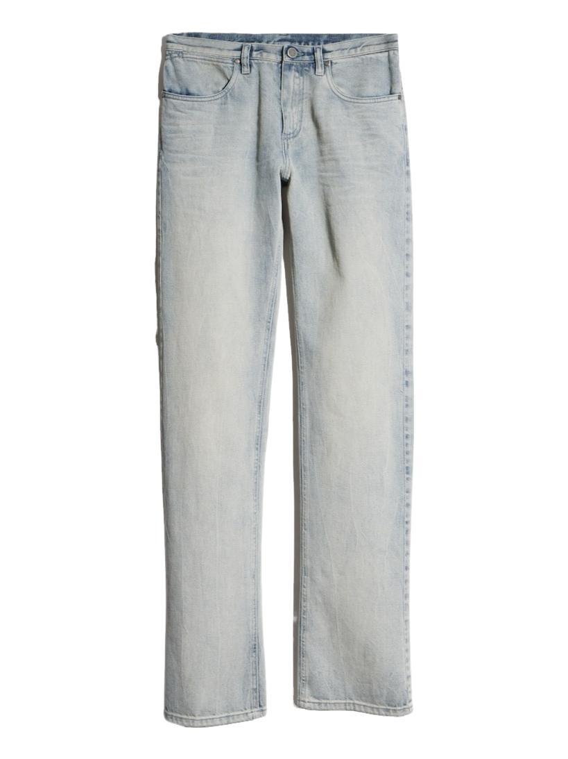 GUCCI Gucci Slim Fit Marbled-Wash Cotton Denim Pants